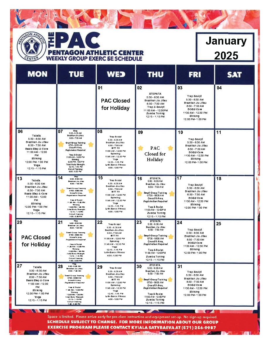 Pentagon Athletic Center - Home