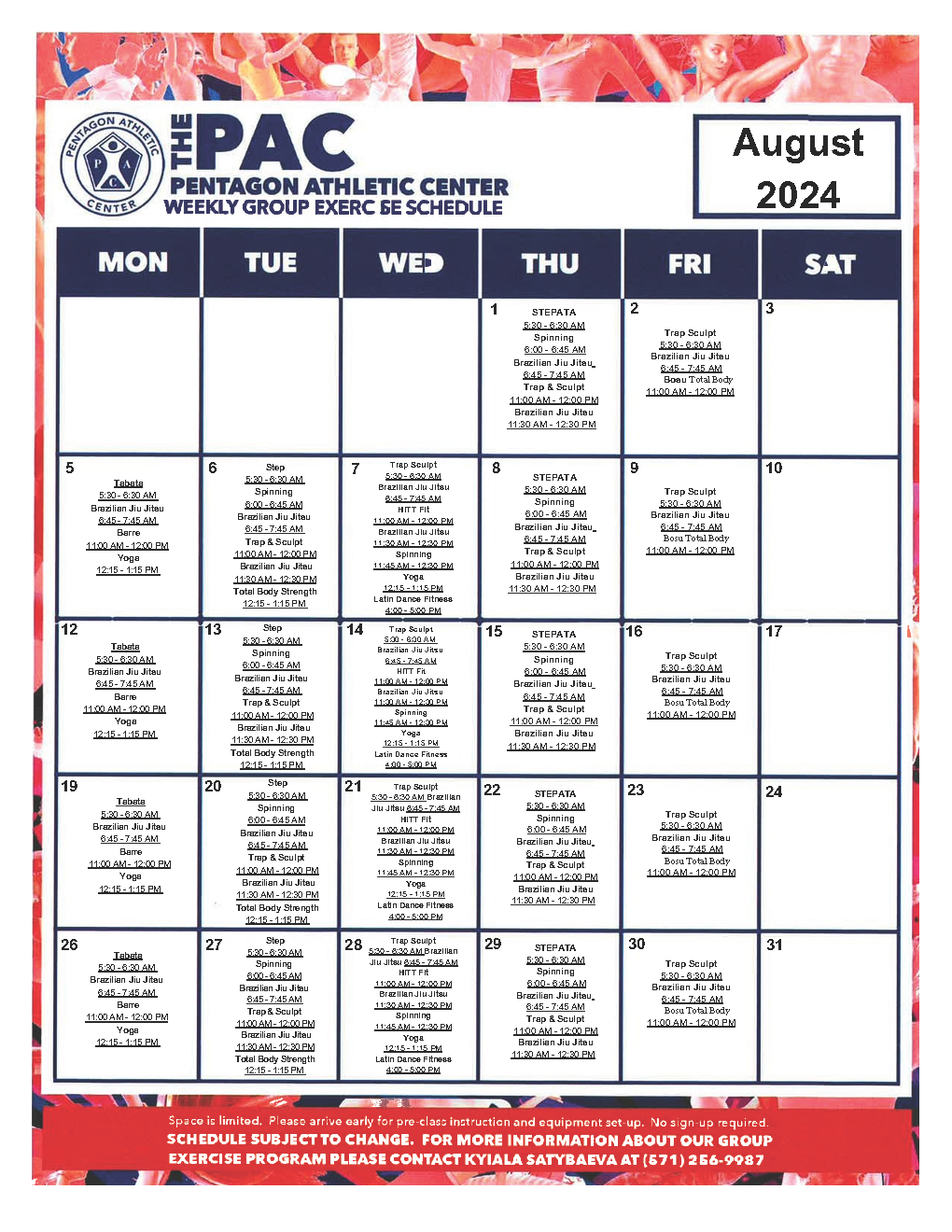 Pentagon Athletic Center - Home