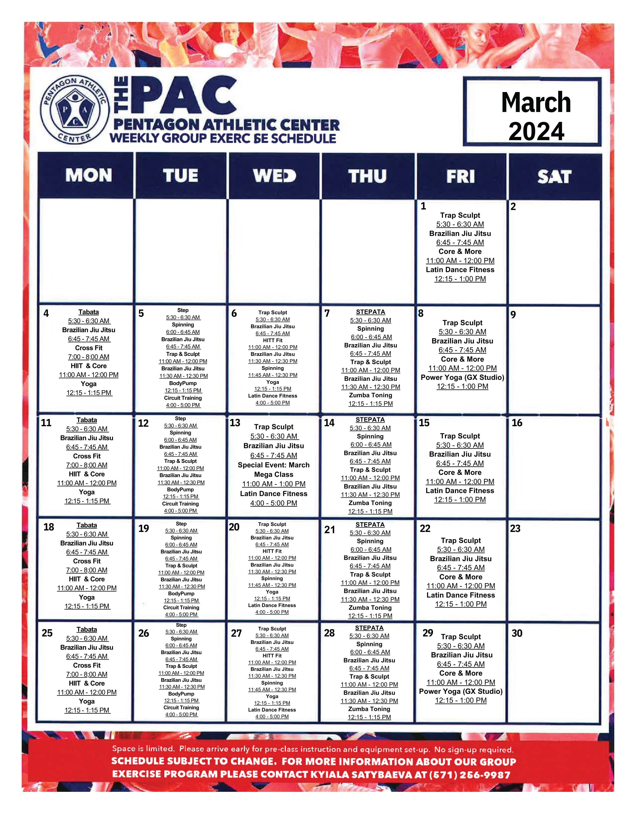 Pentagon Athletic Center - Home